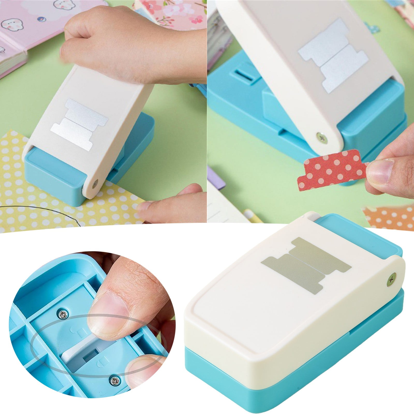 Office Supplies Homemade Index Label Punching Machine DIY Manual Ledger ...