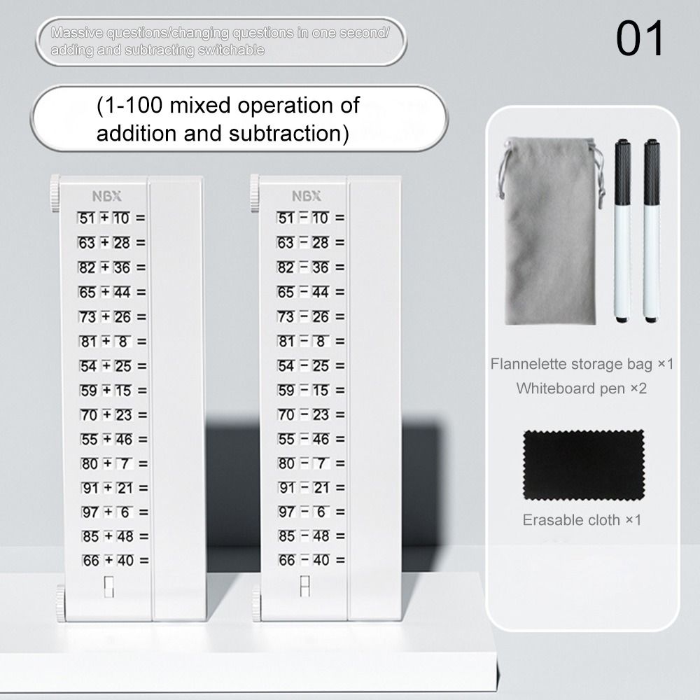 Office Supplies Math Calculate Exercise Set Within 100 Math ...