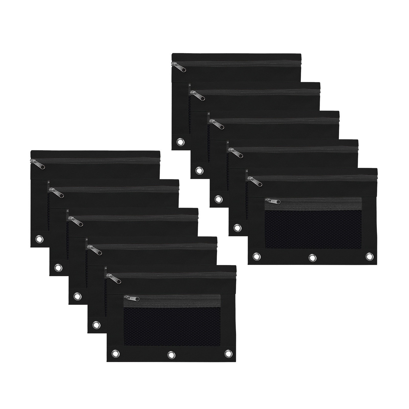 Office Supplies, Stationery Organizer, 10pc Cloth Eyelet Binder B5 ...