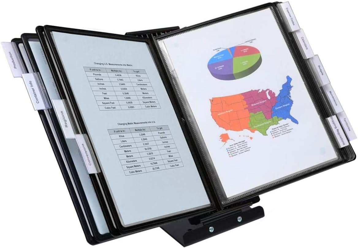 Office SwitchFile Reference Organizer Displays Both Landscape or ...