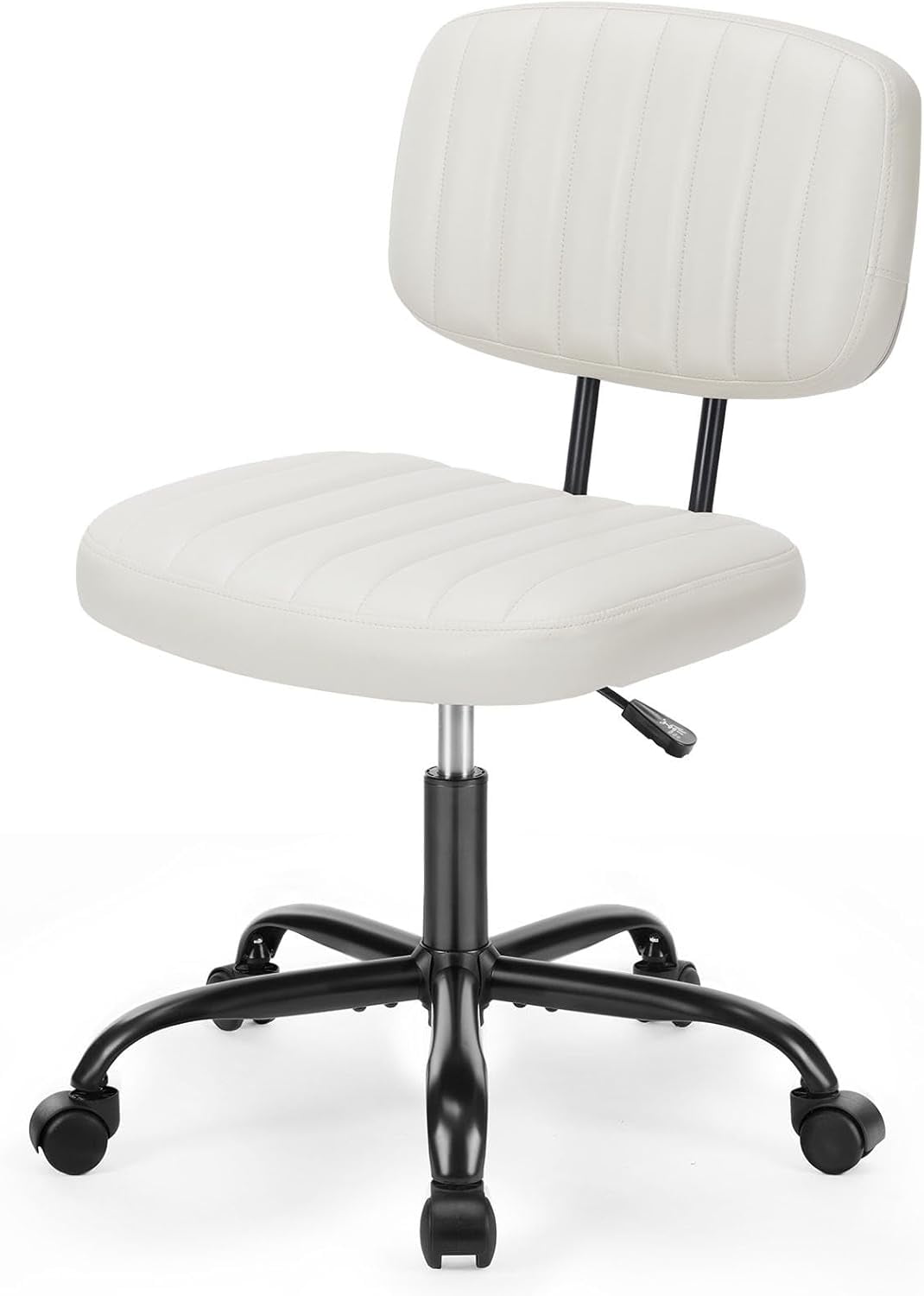 Office Task Chair, Cute Rolling Vanity Swivel Desk Chairs with Wheels ...