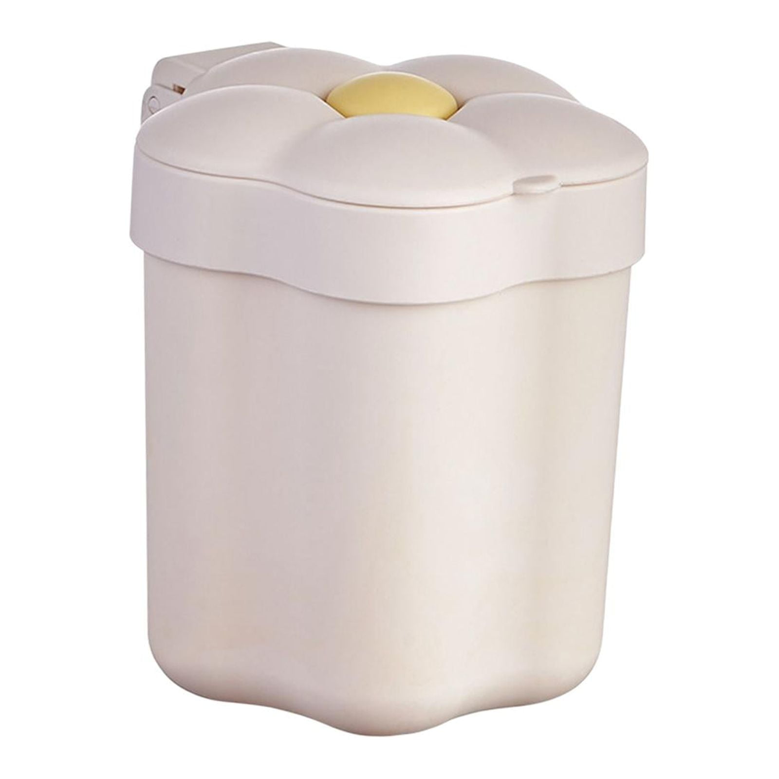 Office Trash Can Storage Bucket, Non-Slip Removable Waste Paper Bin ...