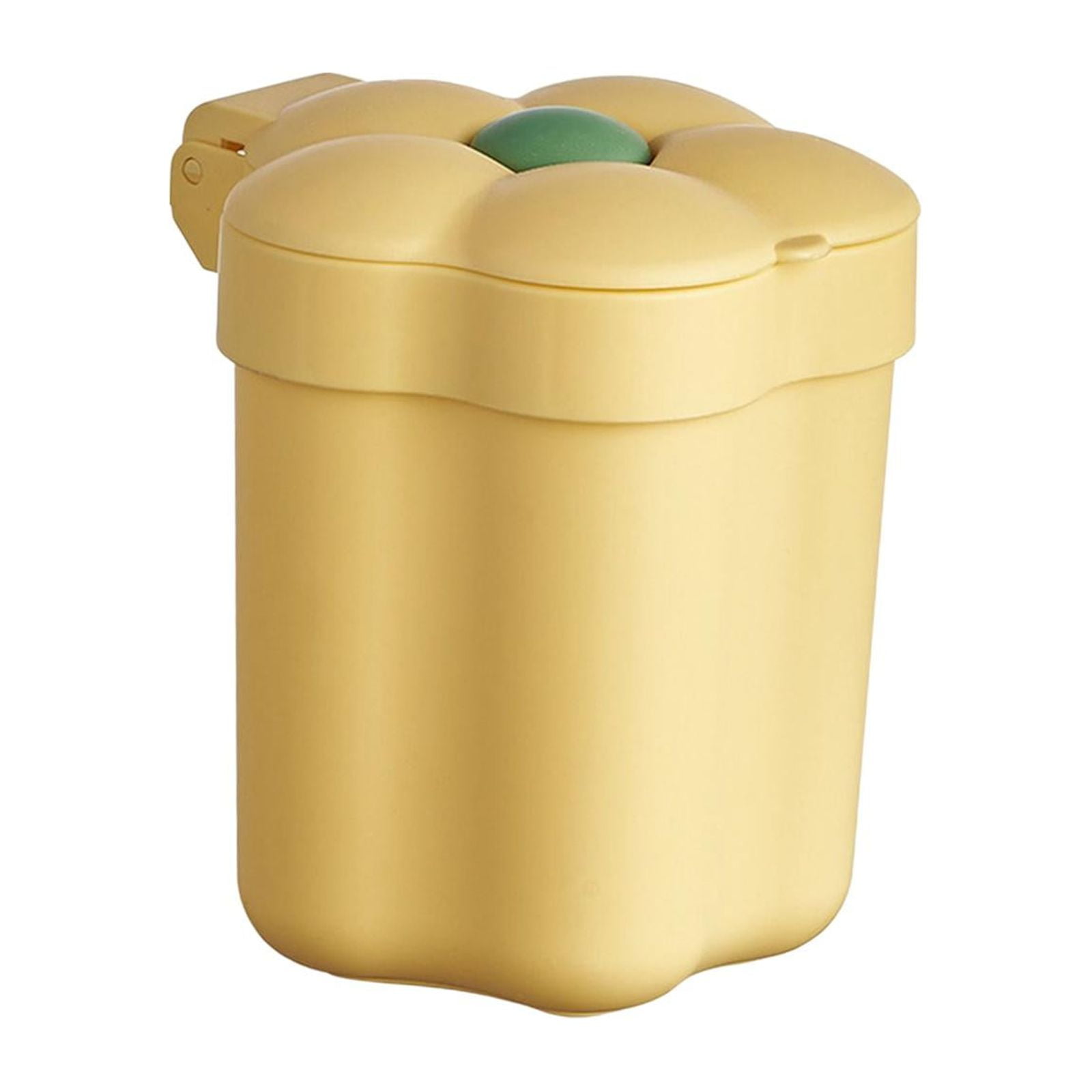 Office Trash Can Storage Bucket, Non-Slip Removable Waste Paper Bin ...