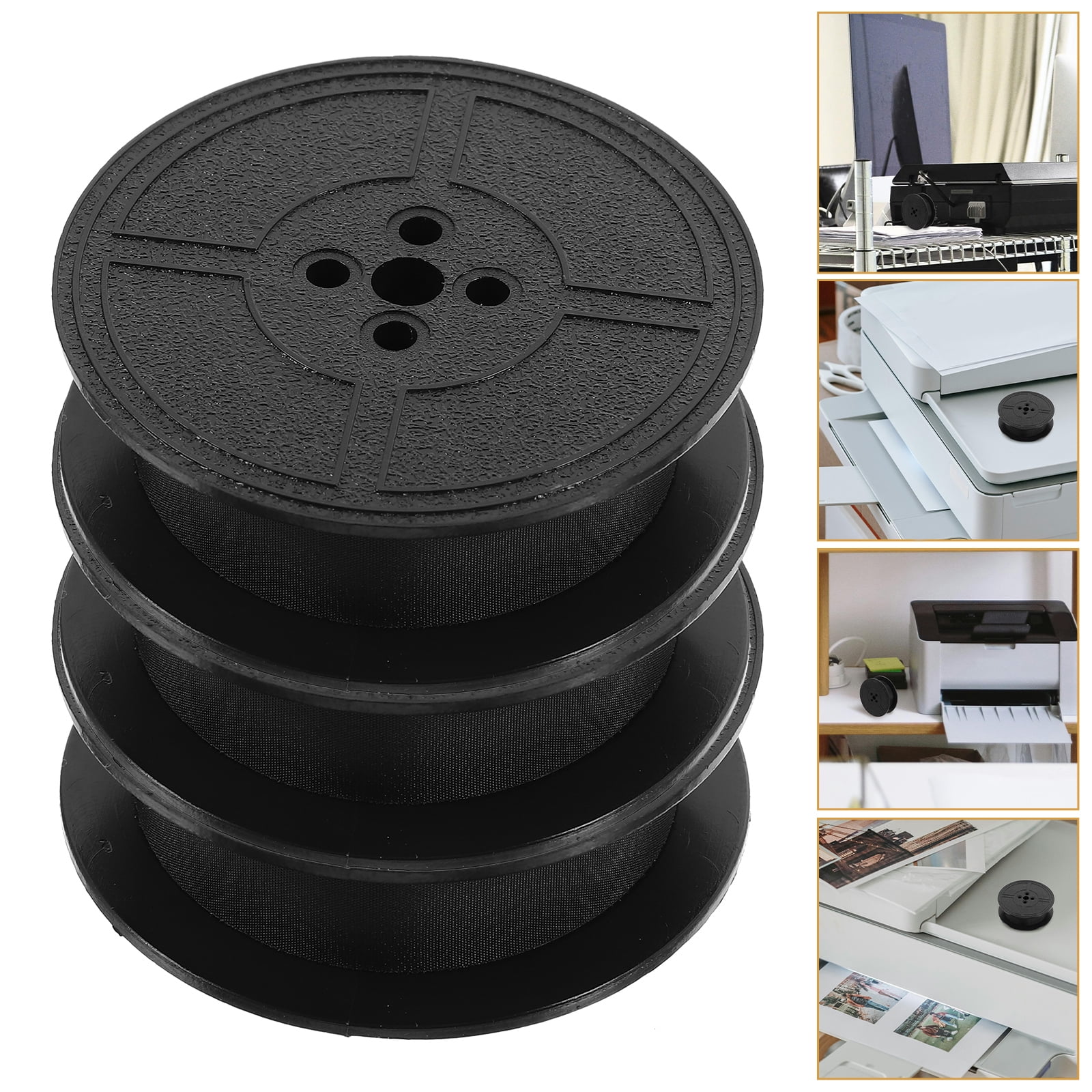 Hemoton Black Typewriter Ribbon for Daily Use with Plastic Material and ...