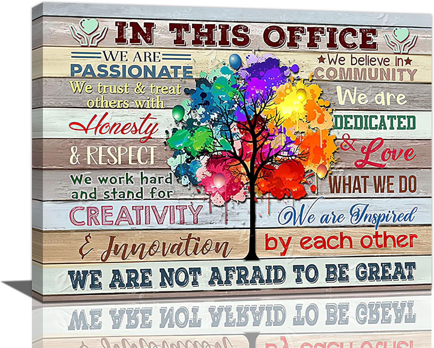 At In This Office Wall Art Inspirational Wall Art for Office ...