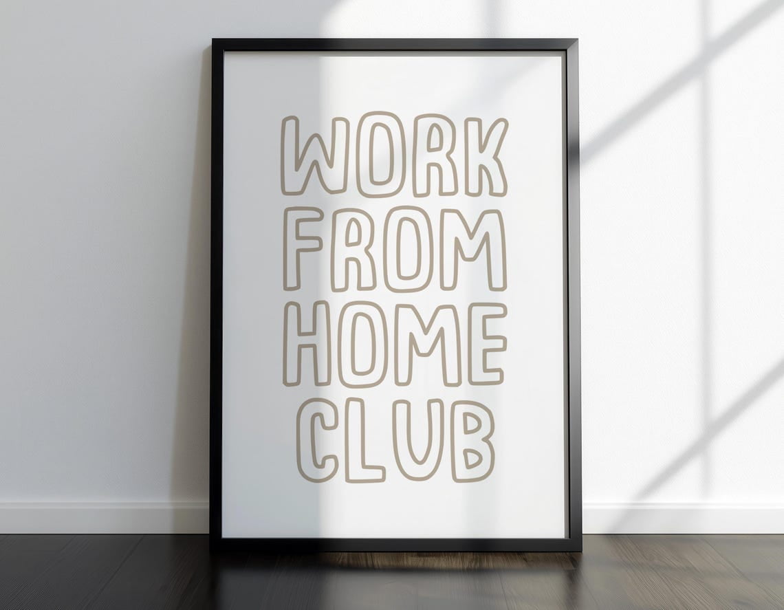 Office Wall Decor, Work From Home Office, Office Wall Art, Home Office ...