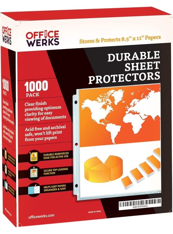 Sheet Protectors in Binders & Accessories - Walmart.com