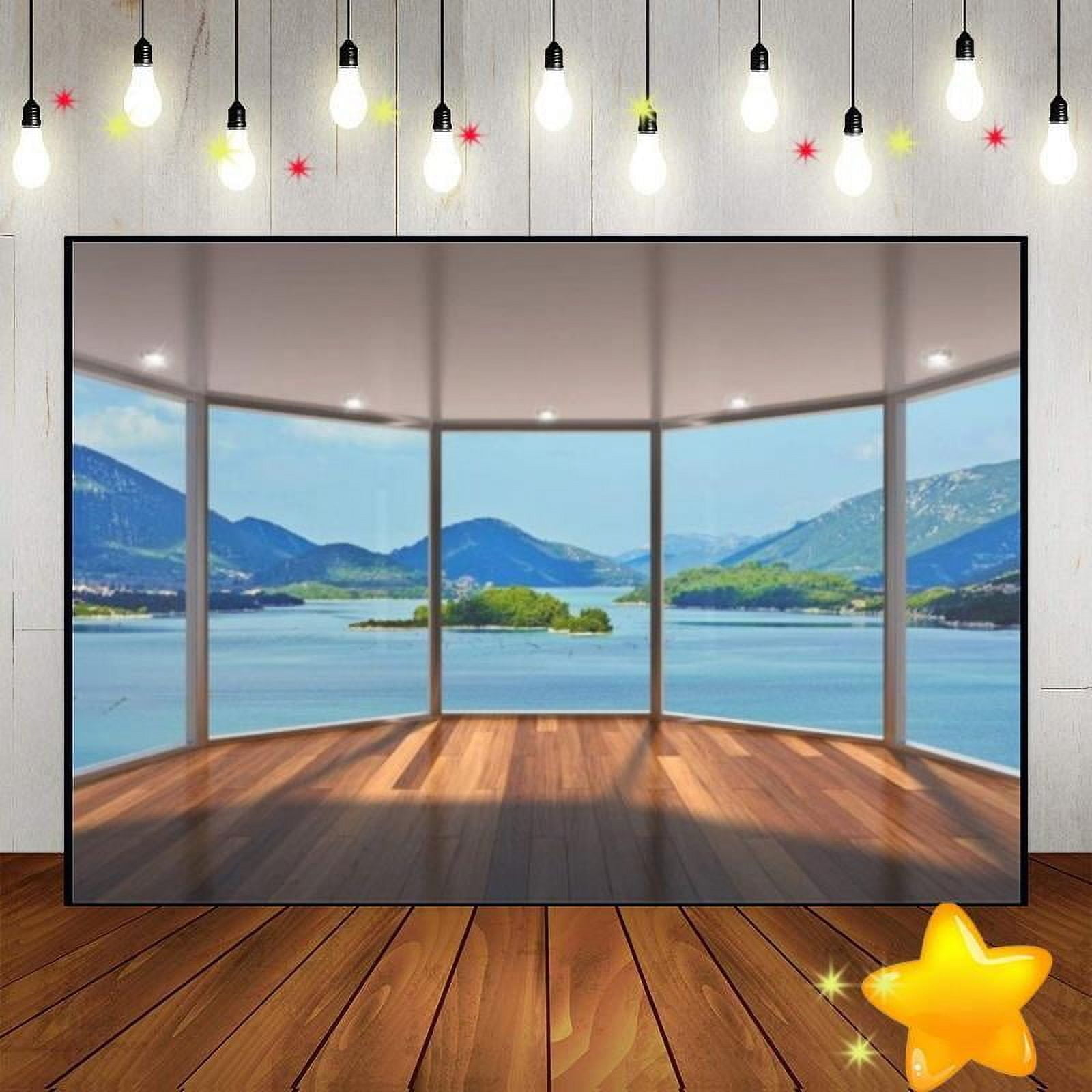 Office Window Video Conference Studio Baby Shower Background ration ...