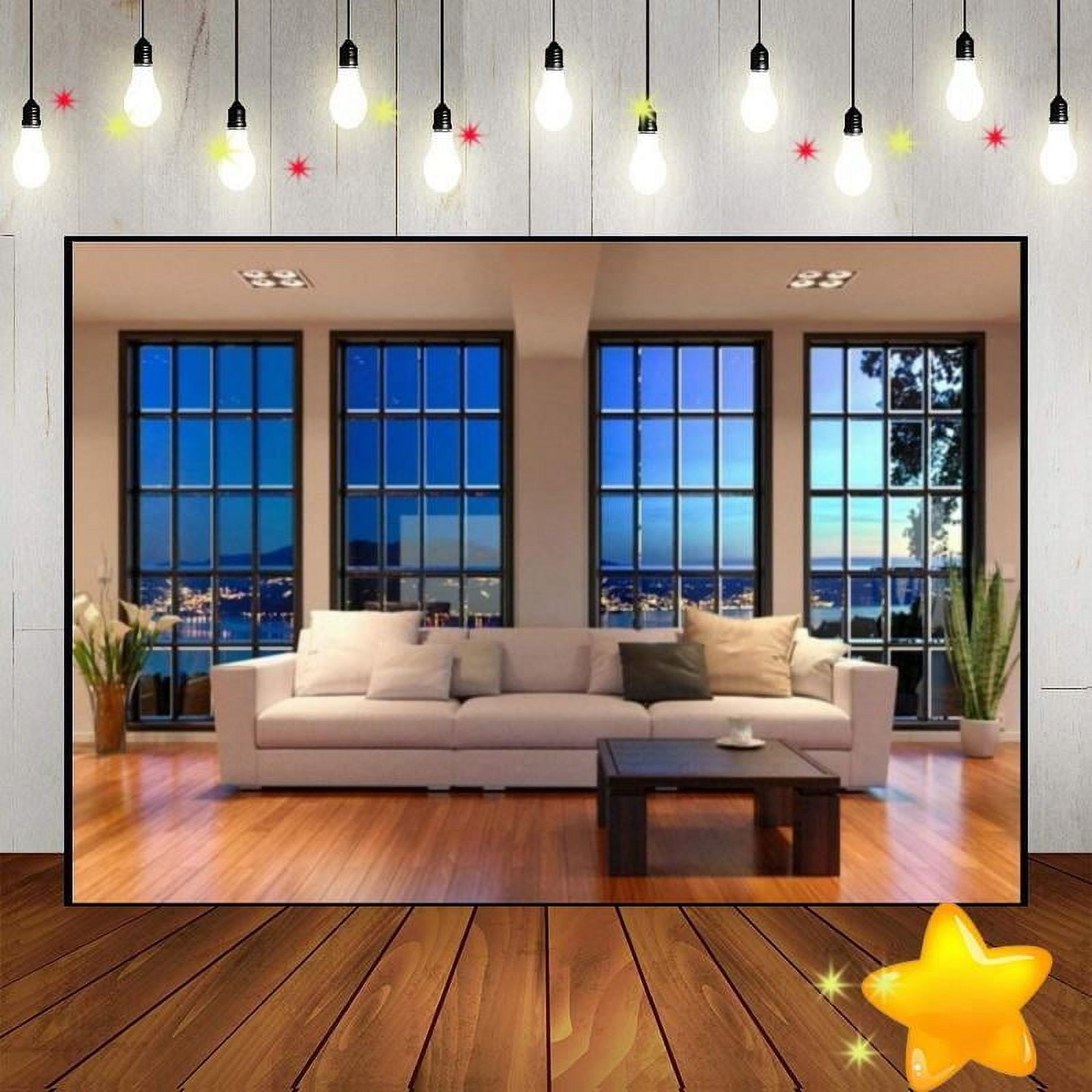 Office Window Video Conference Studio Background Photo Banner Custom ...