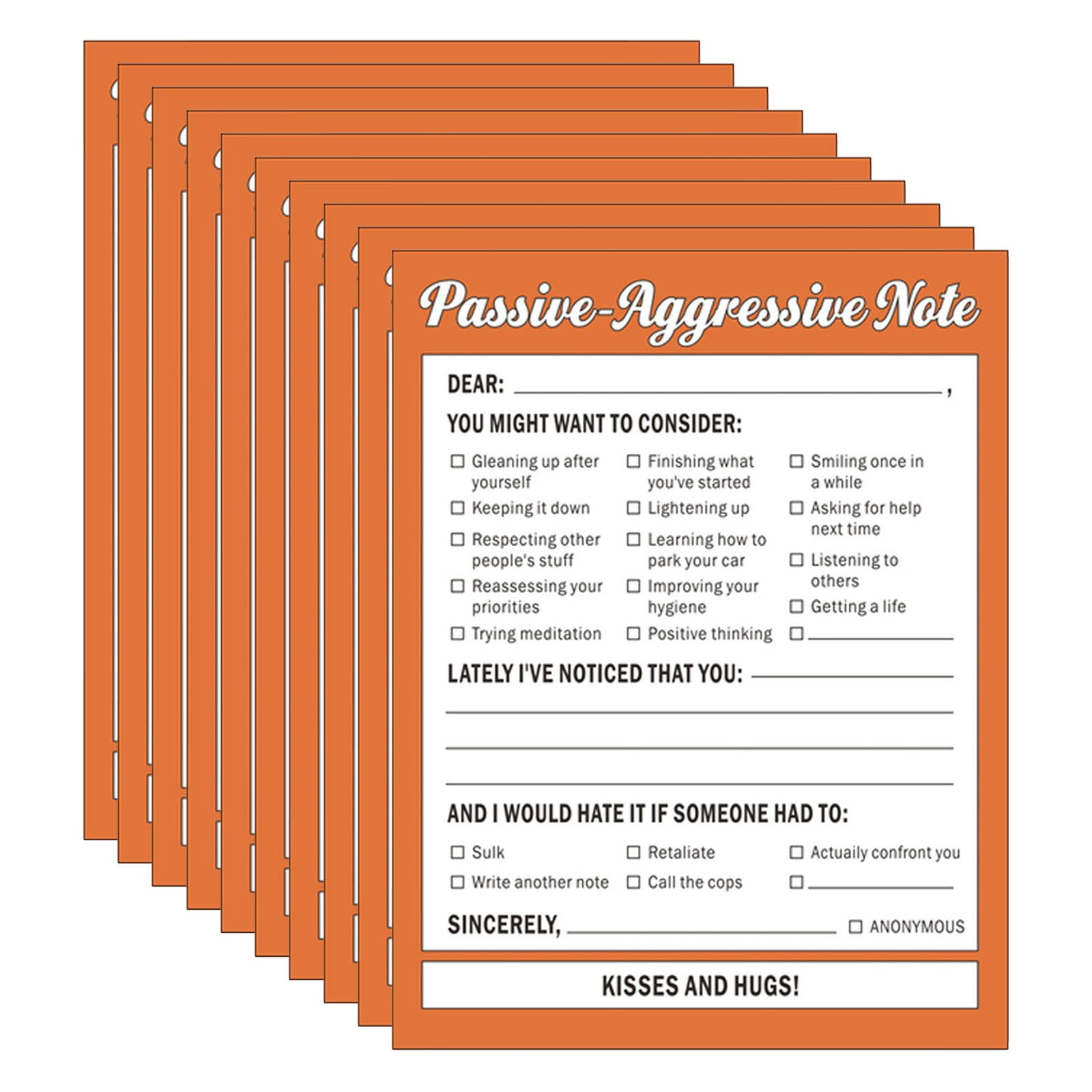 Office cabinet WTF Notes，Spell Out Your Befuddlement in The Midst of ...