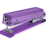 OfficeGoods Clear Acrylic Stapler in Purple for 1/4" Staples - Walmart.com