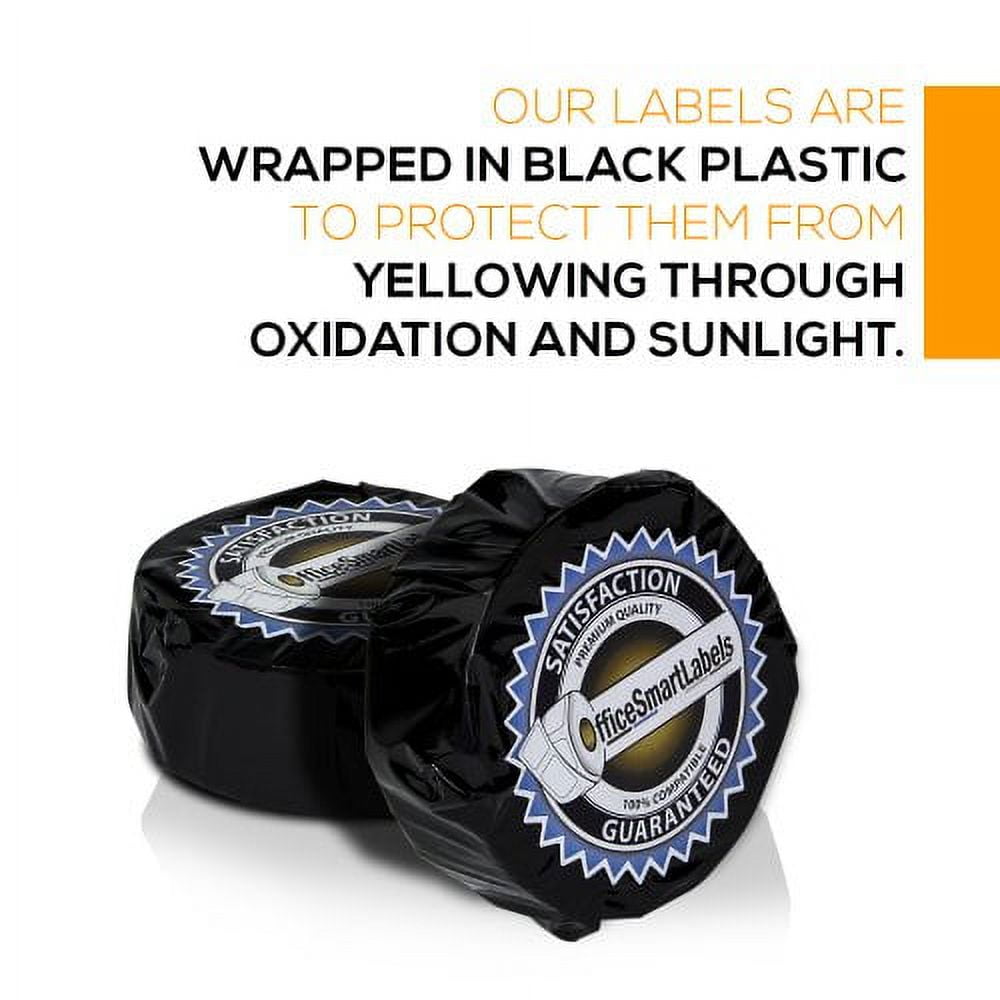 OfficeSmartLabels 1 x 1-1/2 inch Book Spines Labels, Compatible with ...