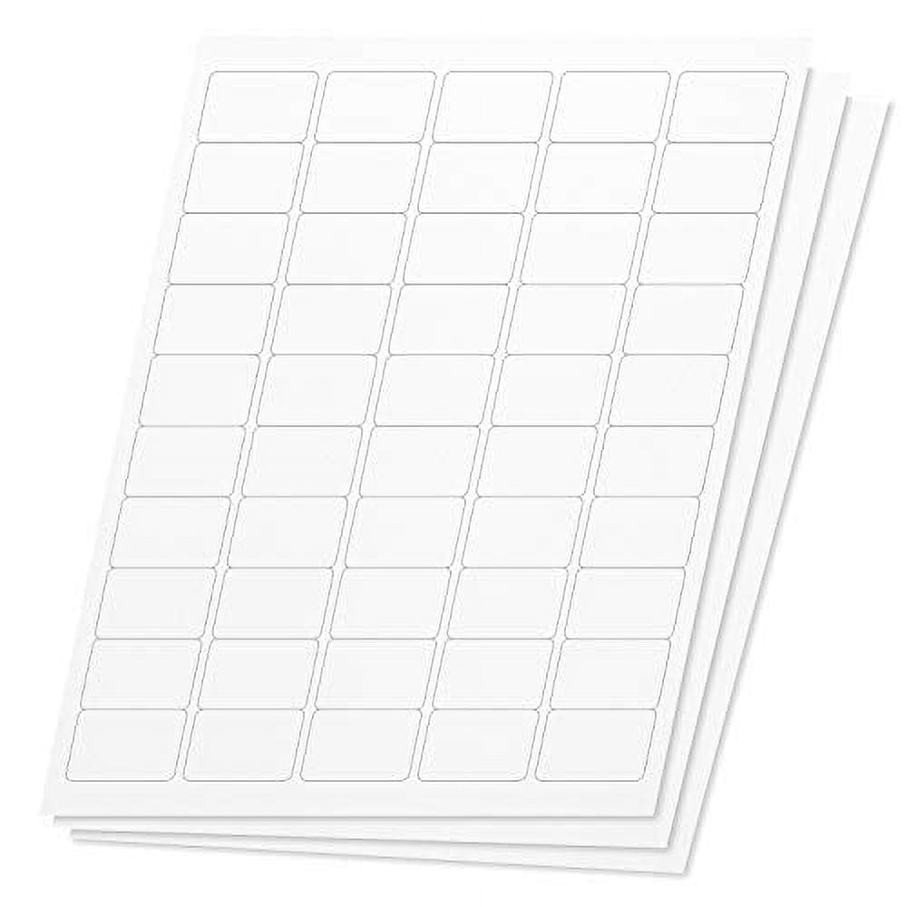 OfficeSmartLabels 1 x 1.5 inch Labels for Laser Inkjet (50 Labels Per ...