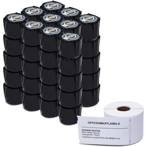 OfficeSmartLabels 2-5/16 x 4 inch Shipping Labels, Compatible with ...