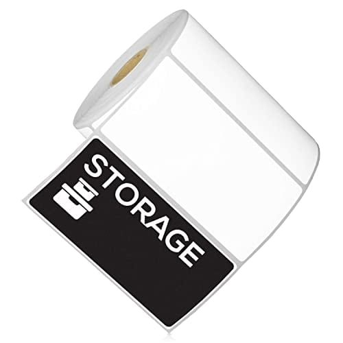 OfficeSmartLabels – 4" x 2" Removable Direct Thermal Labels ...
