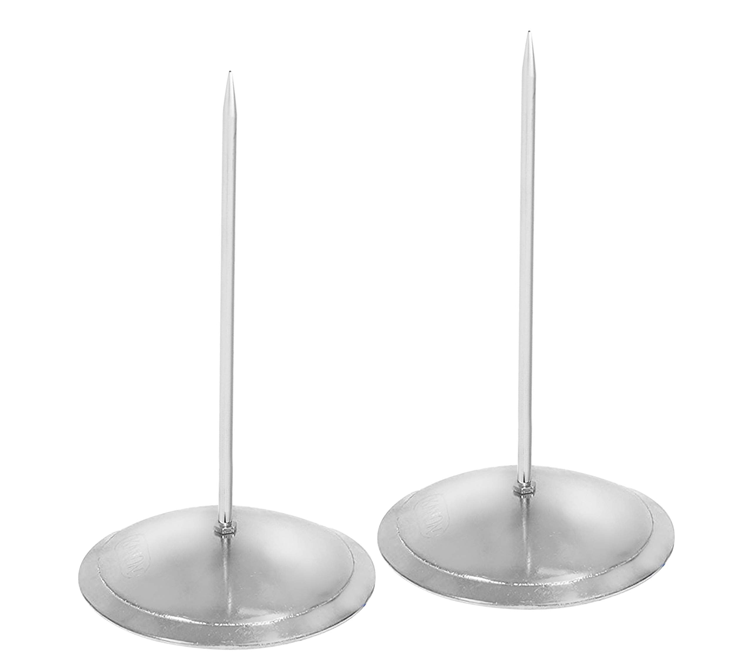 OfficeZen 180MM Paper Memo Holder, Stainless Steel Receipt Holder ...