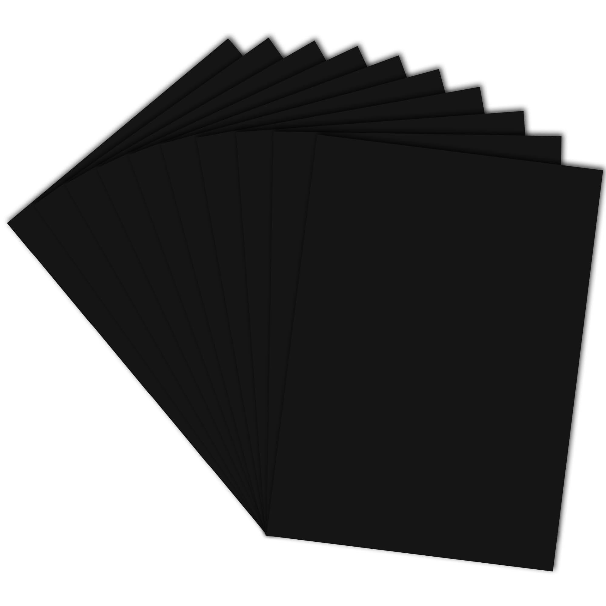 OfficeZen A4 Black Color Paper/Sheet 180-210 GSM Pack of 25 Sheets ...
