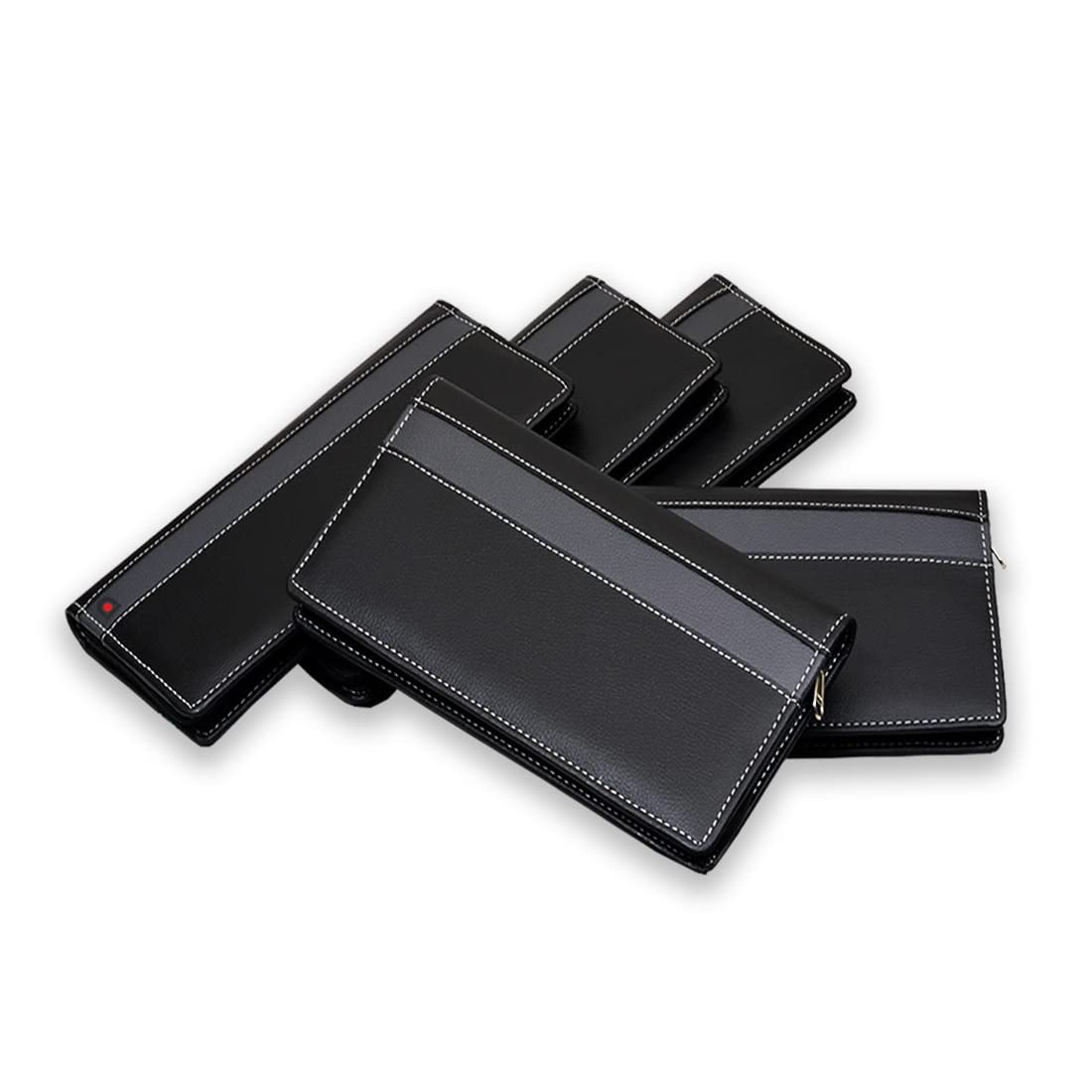 OfficeZen Black - Grey File Holder Documents/Stationary Items Folder ...