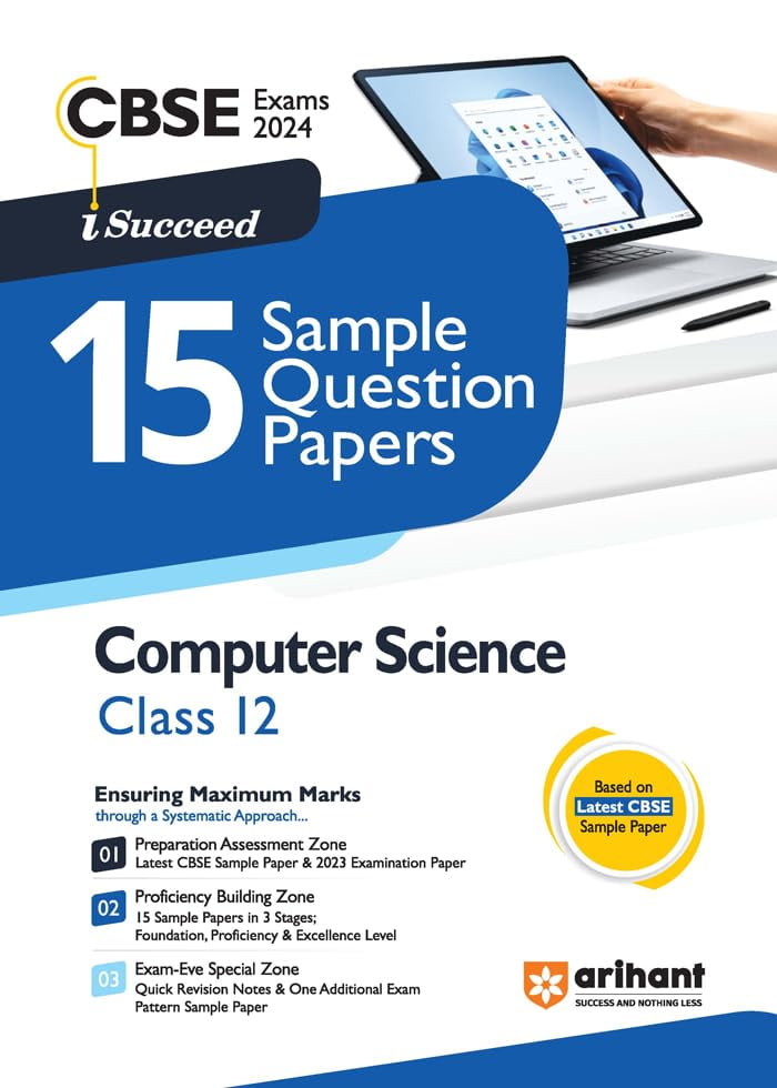OfficeZen CBSE Sample Question Papers Class 12 Computer Science Book ...