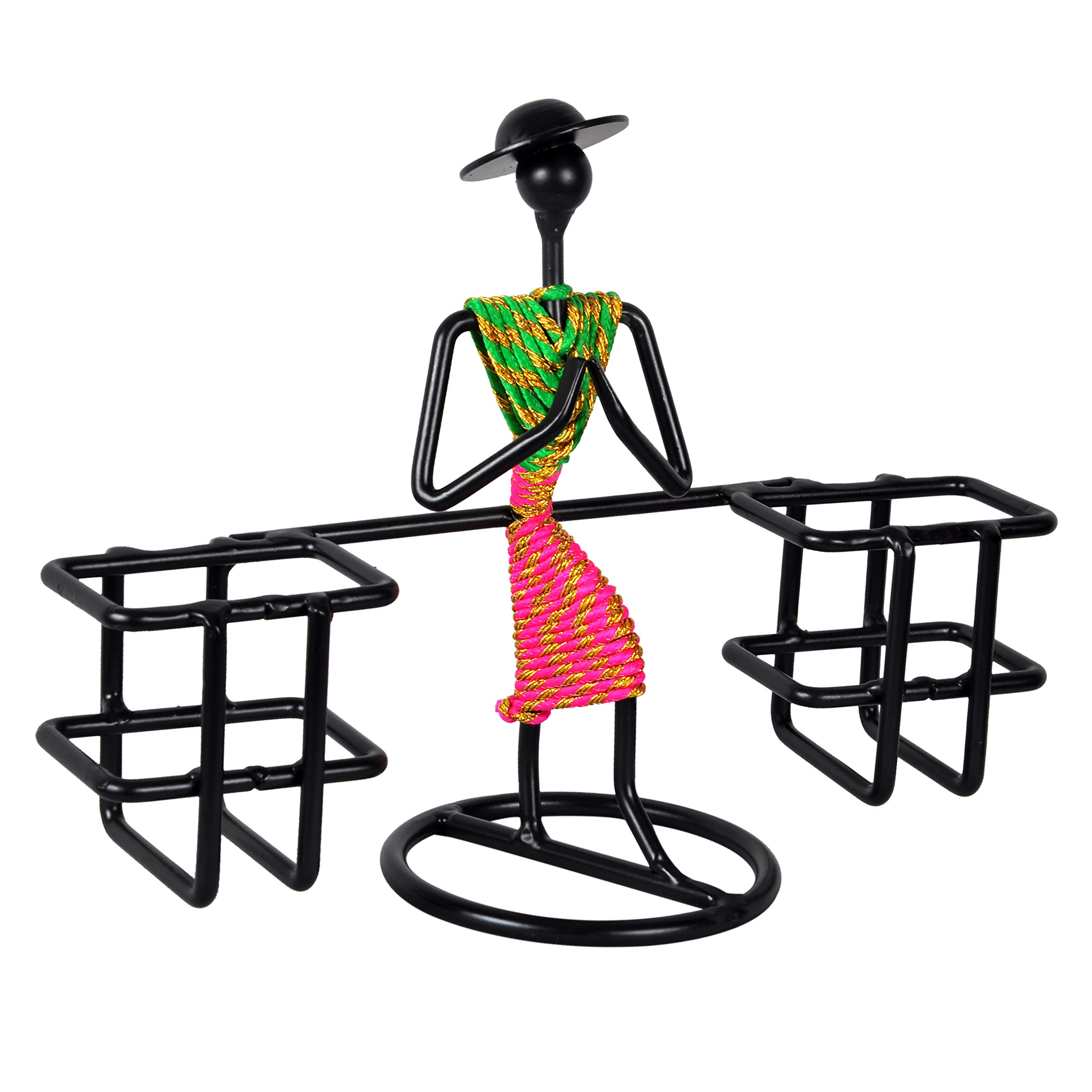 OfficeZen Engineering Metal WELCOME Gesture Lady Design Remote Holder ...