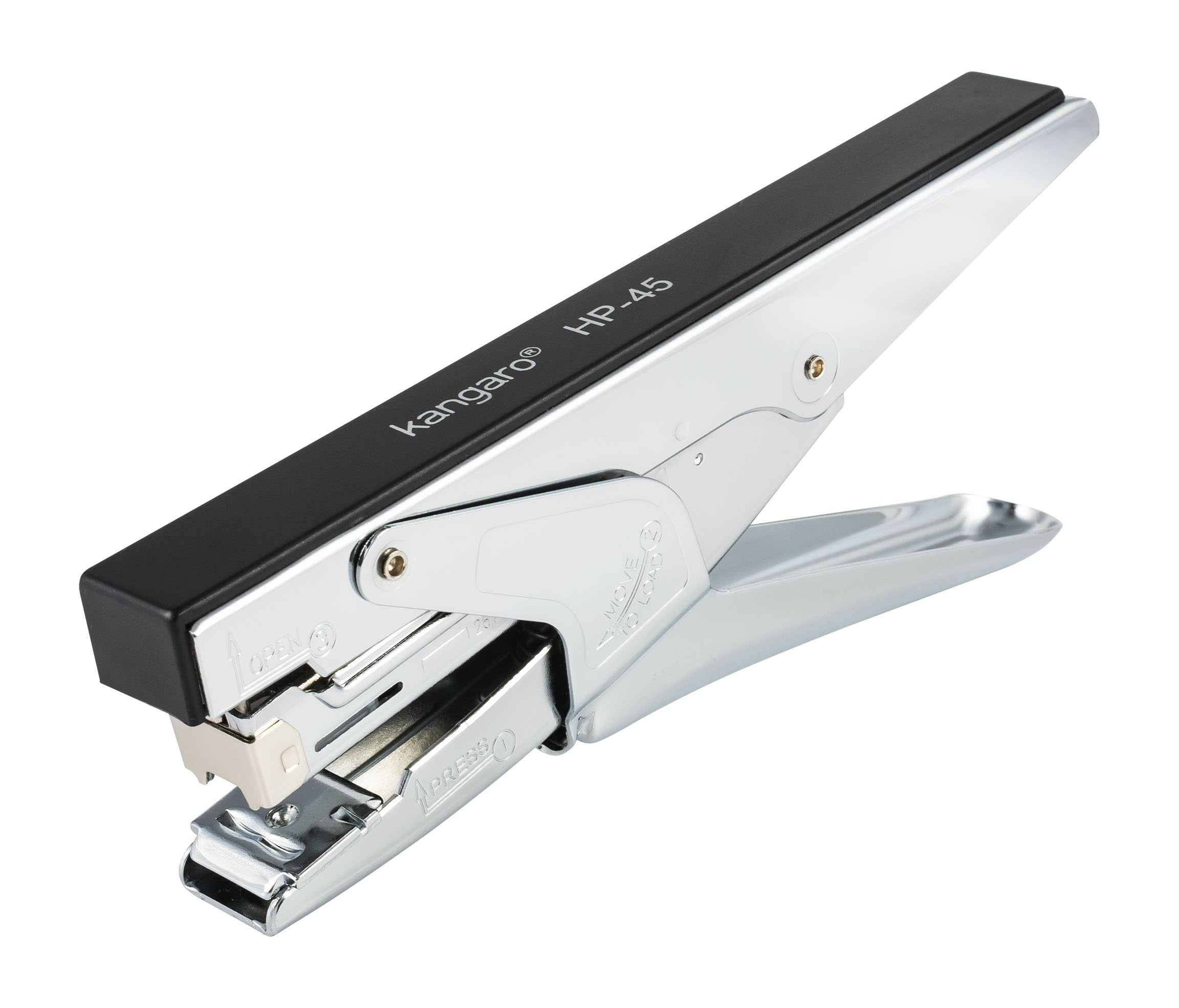 OfficeZen HP-45 All Metal Stapler, Standard Stapler with Quick Loading ...