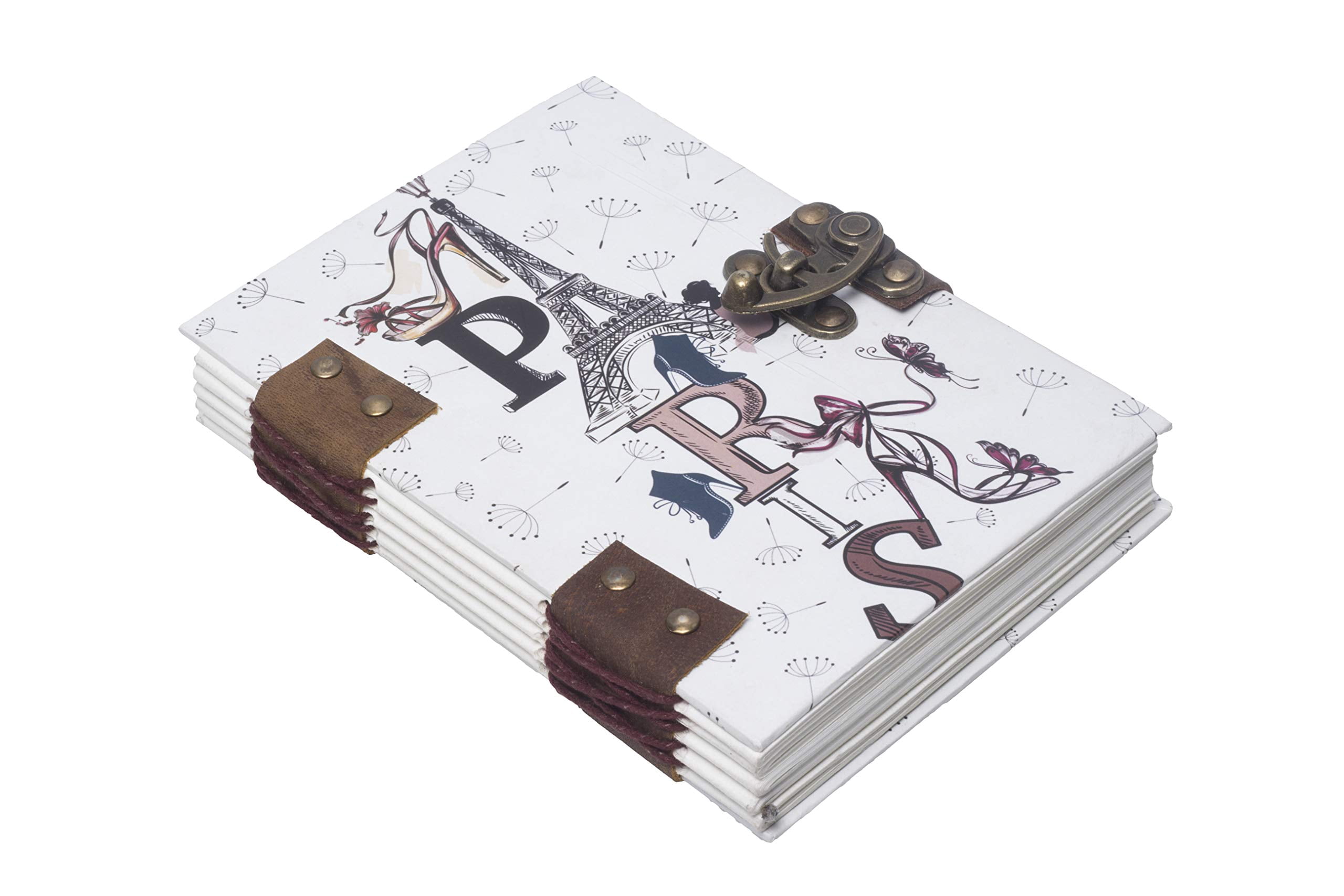 OfficeZen Handmade Classic Printed Cardboard Writing Diary for ...
