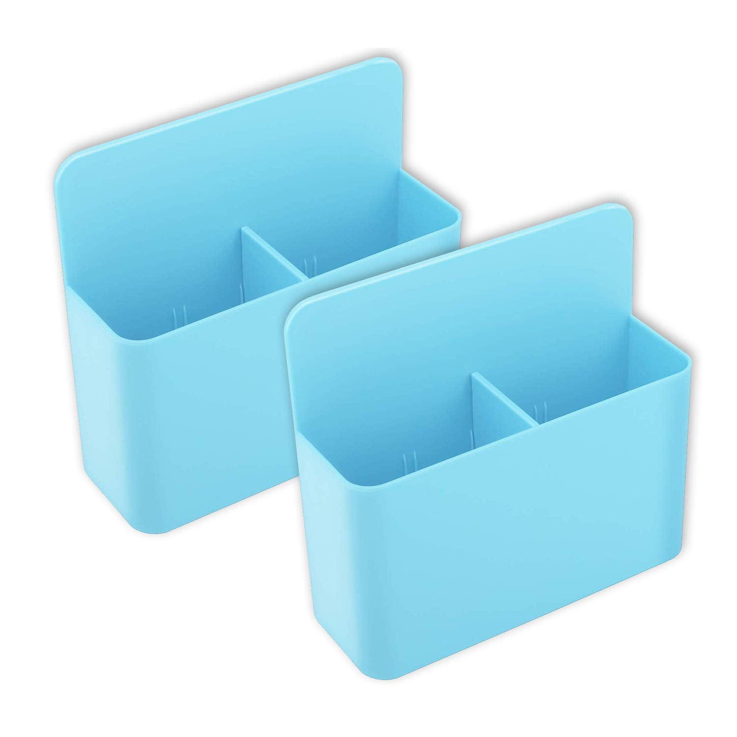 OfficeZen Magnetic Pen Holder Blue, (Pack of 2) - Pen Pencil Marker ...