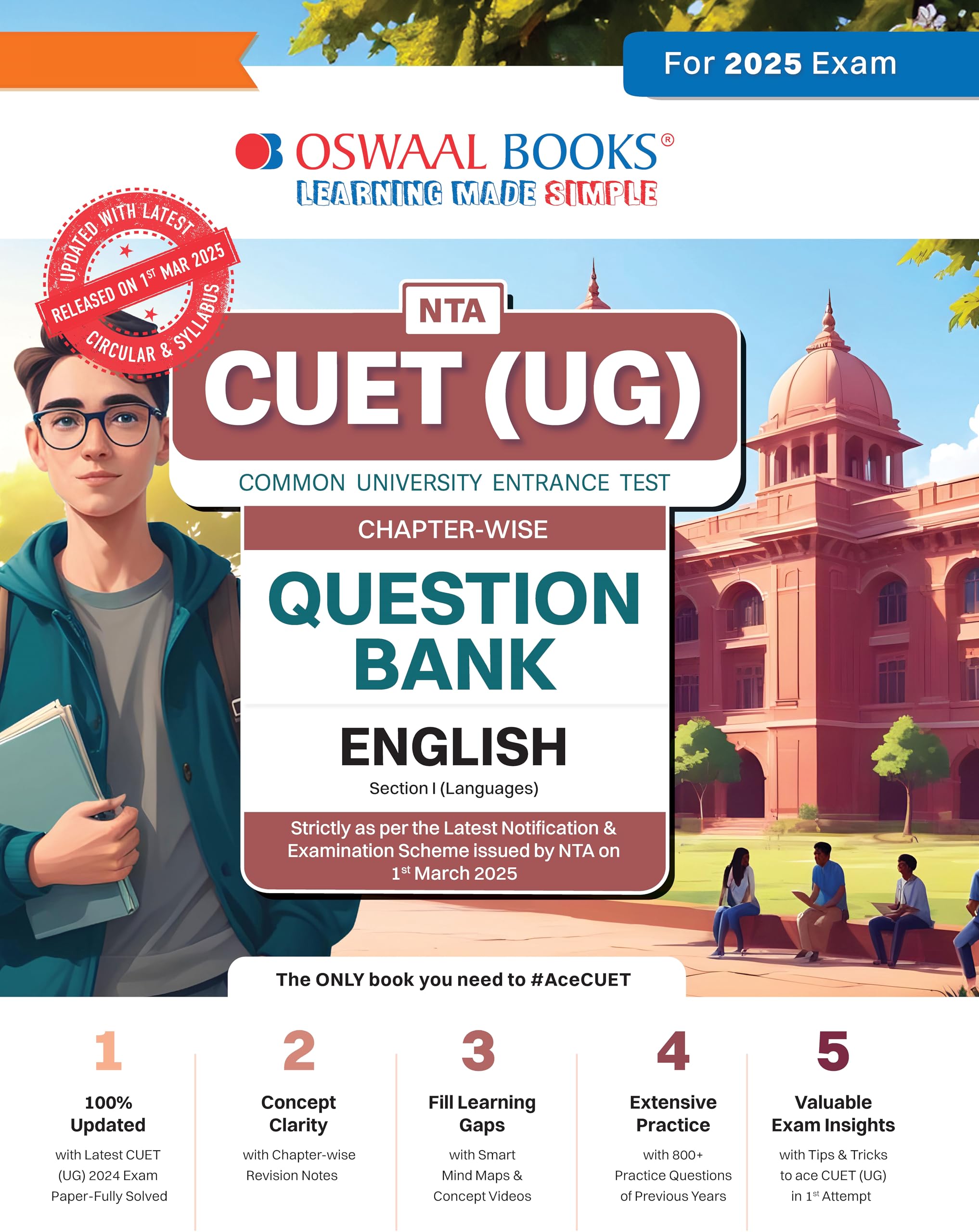 OfficeZen NTA CUET (UG) Chapterwise Question Bank English (For 2025 ...