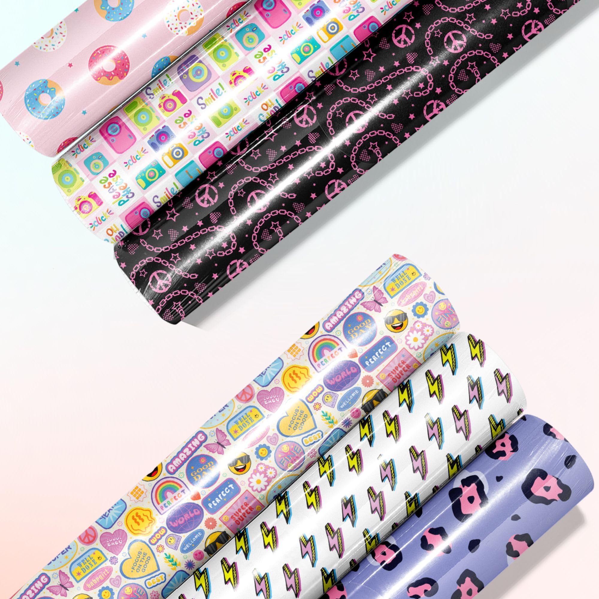 OfficeZen Premium Design Colorful Wrapping Paper Sheet For Gift Packing ...