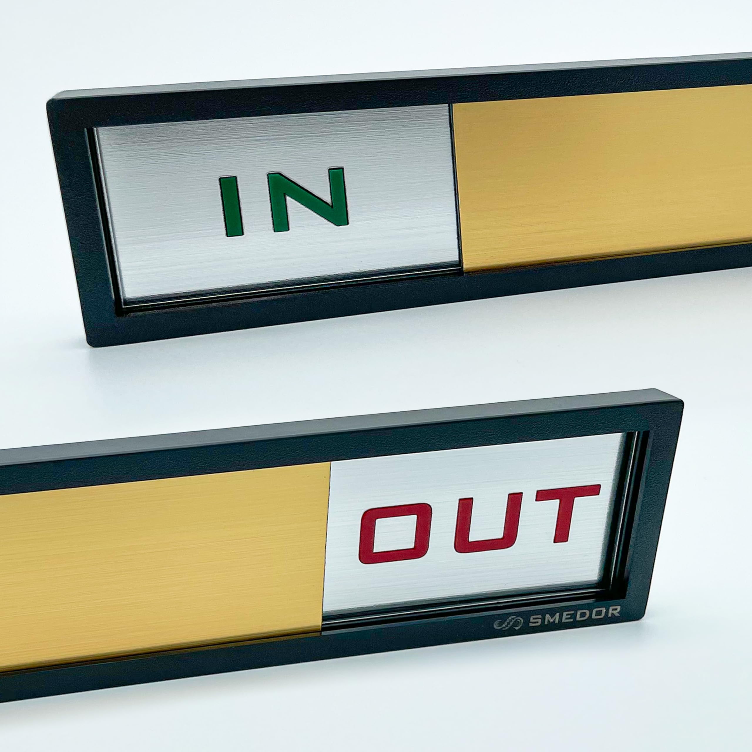 OfficeZen Professional sliding sign board Status sign by SMEDOR ...