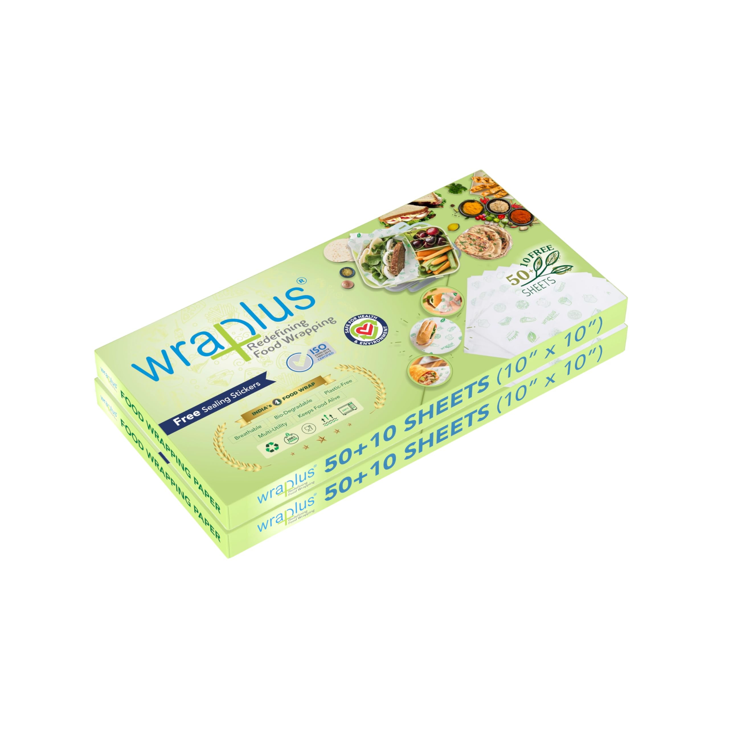 OfficeZen REDEFINING FOOD WRAPPING Premium Multi-Purpose Food Wrapping ...