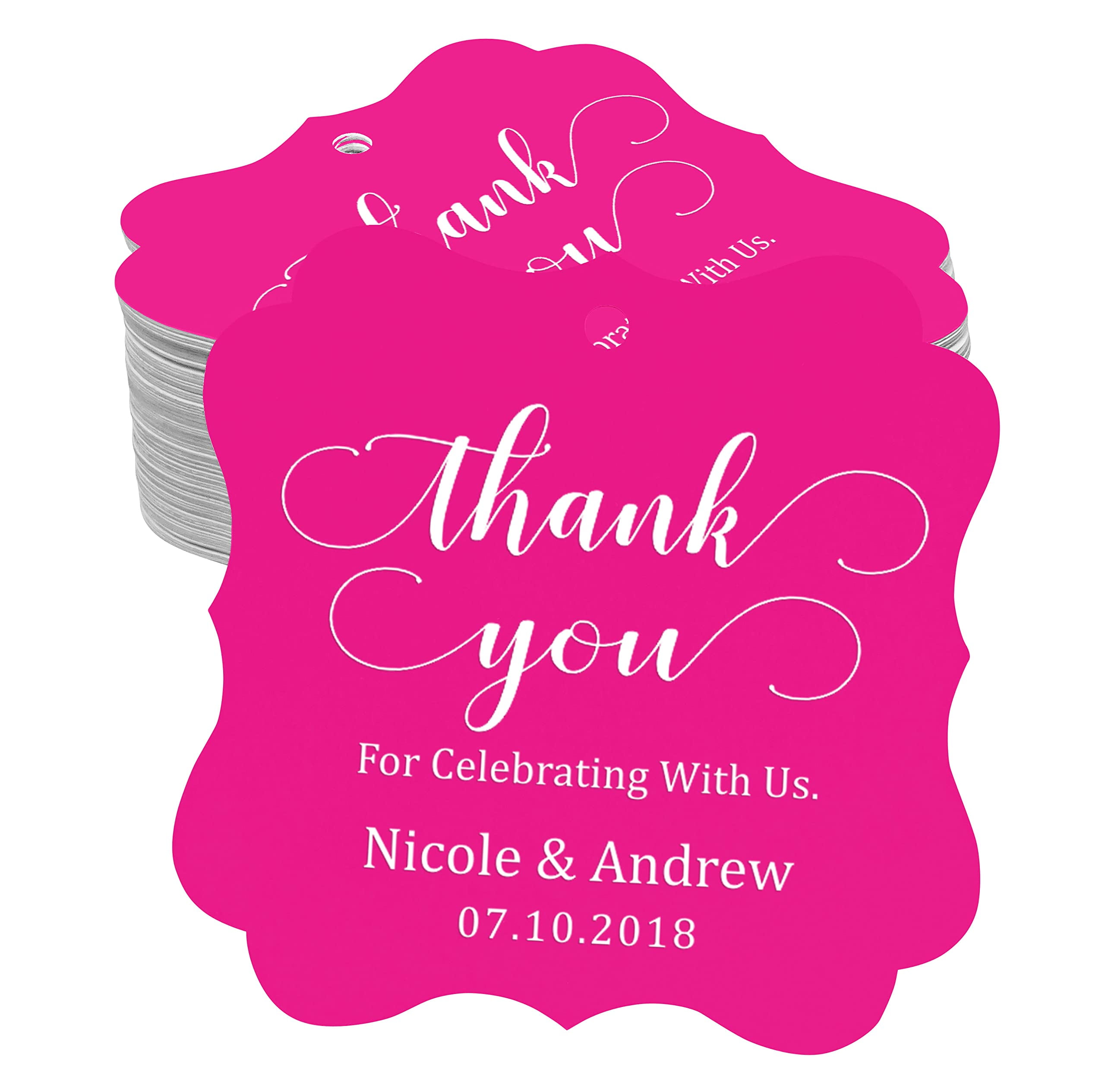 OfficeZen Souvenir Custom Names Thank You for Celebrating with Us ...