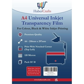 Inkjet Printable Transparency Film