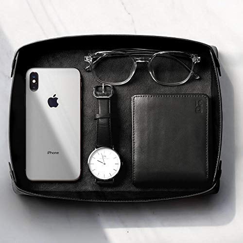 OfficeZen Valet Vegan Leather Tray|Desk Tray Organiser|Organiser For ...