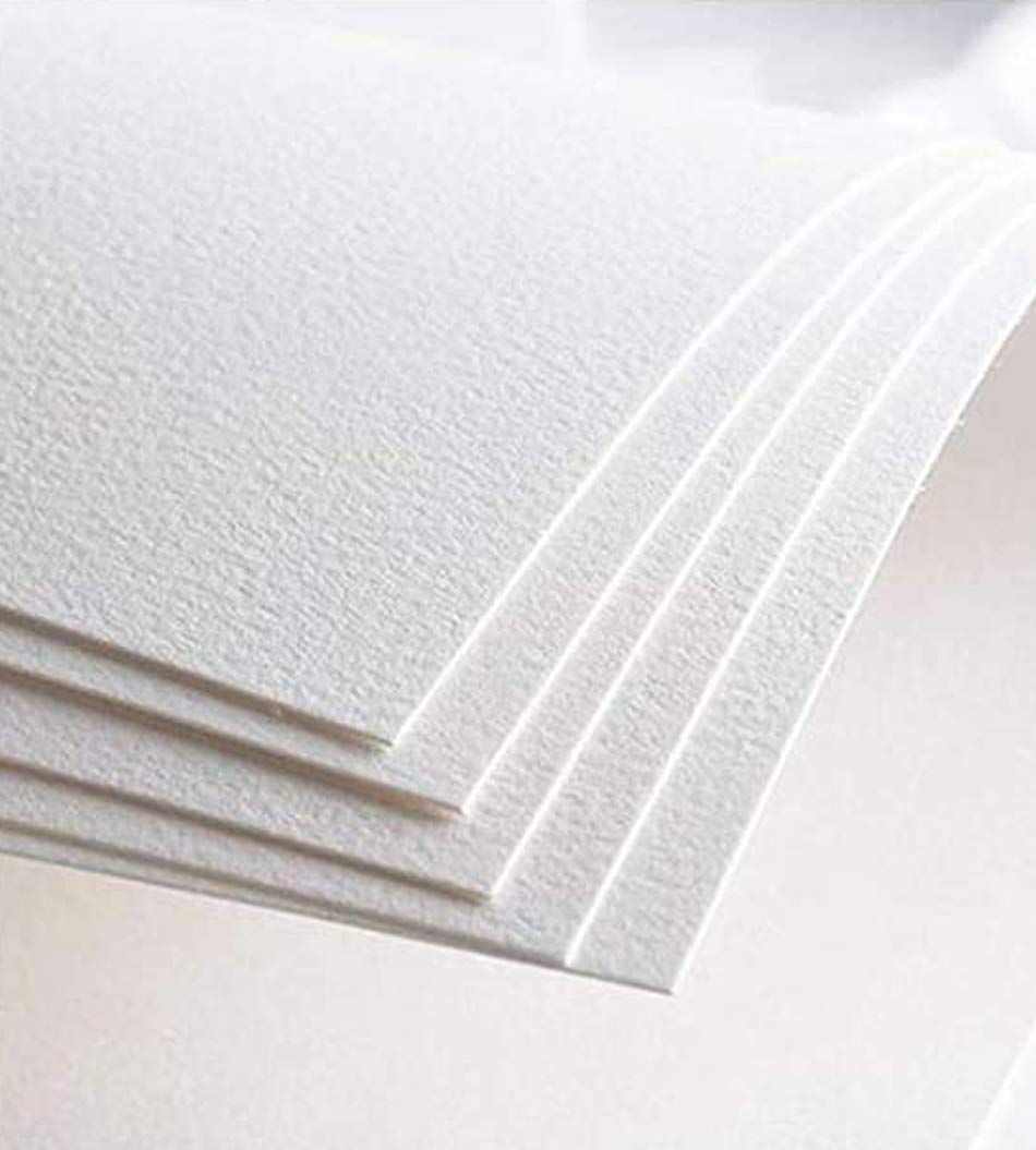 OfficeZen Watercolor Paper-25% Cotton-300Gsm-A4 Size(A4 Size-10 Sheets ...