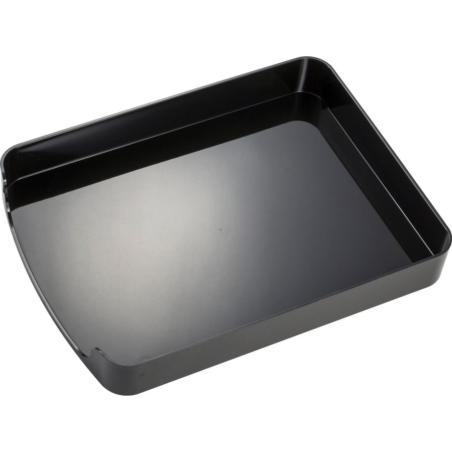 Officemate 2200 Series Executive Letter Tray, Front Load, Black (22232 ...