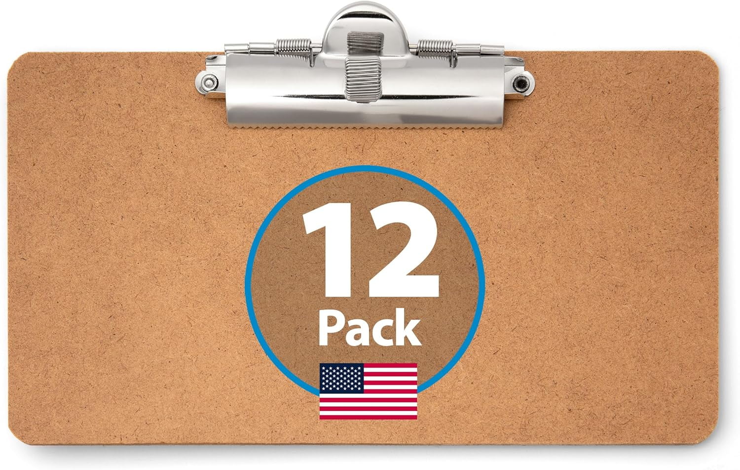 Officemate 5" x 9" Clipboard for Receipts, Low Profile Metal Clip & Pen ...