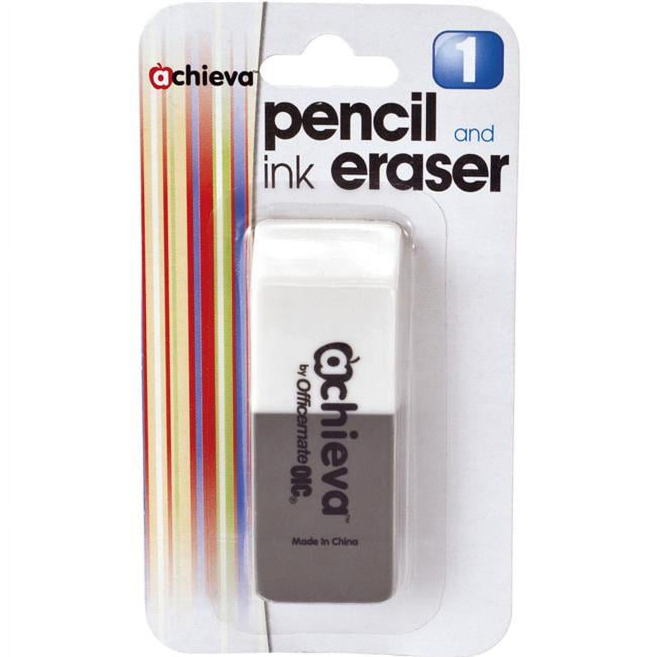Officemate Achieva Pencil/Ink Erasers, 12 per Box (30242) - Walmart.com