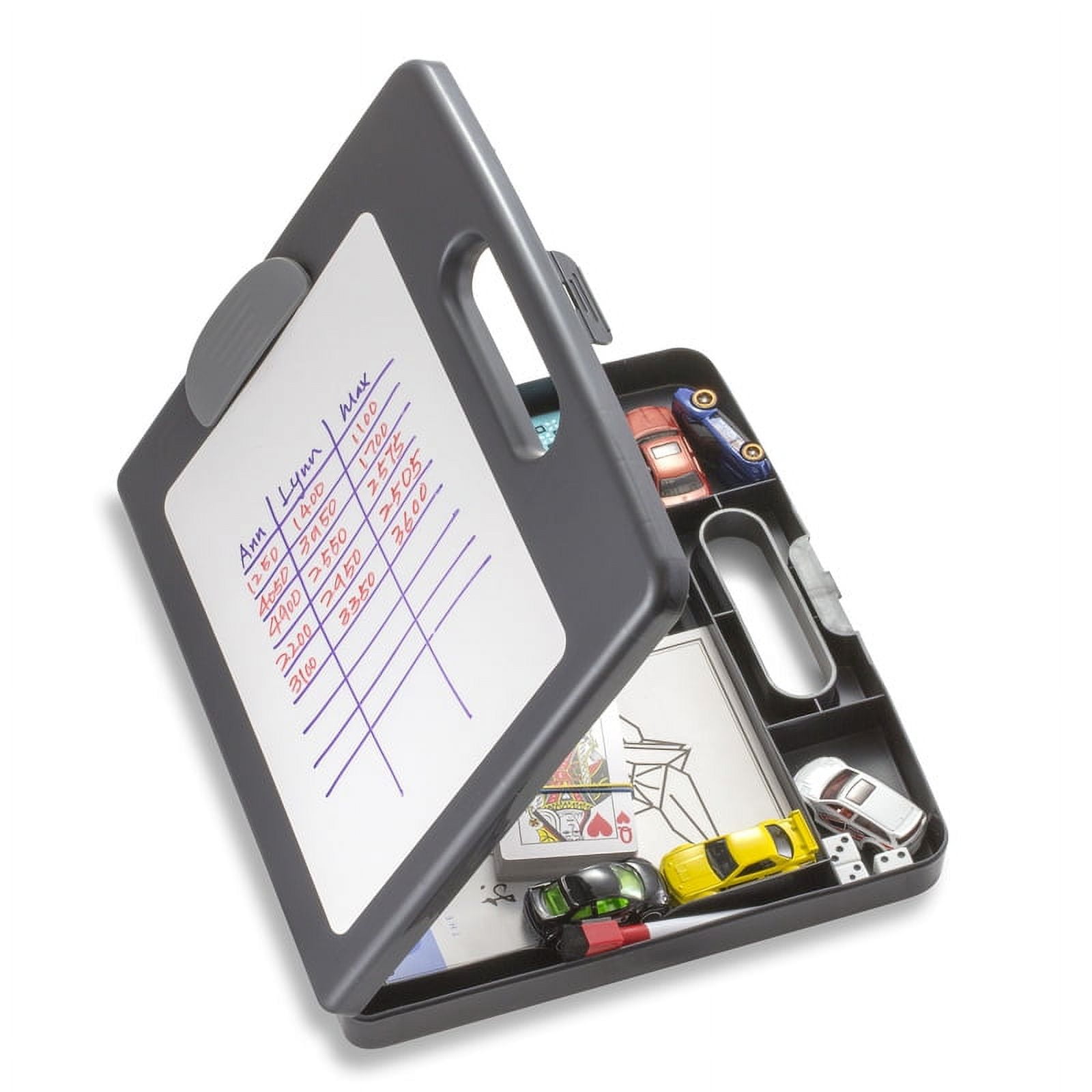 Officemate Clipboard Box for Activities with Dry Erase Board, Letter/A4 ...