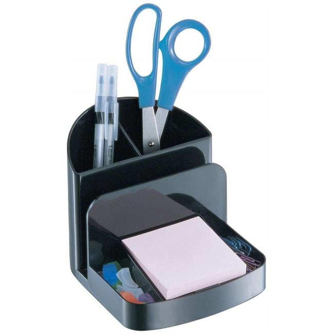 Officemate Deluxe Desk Organizer, Black, 1 Organizer (21552) - Walmart.com