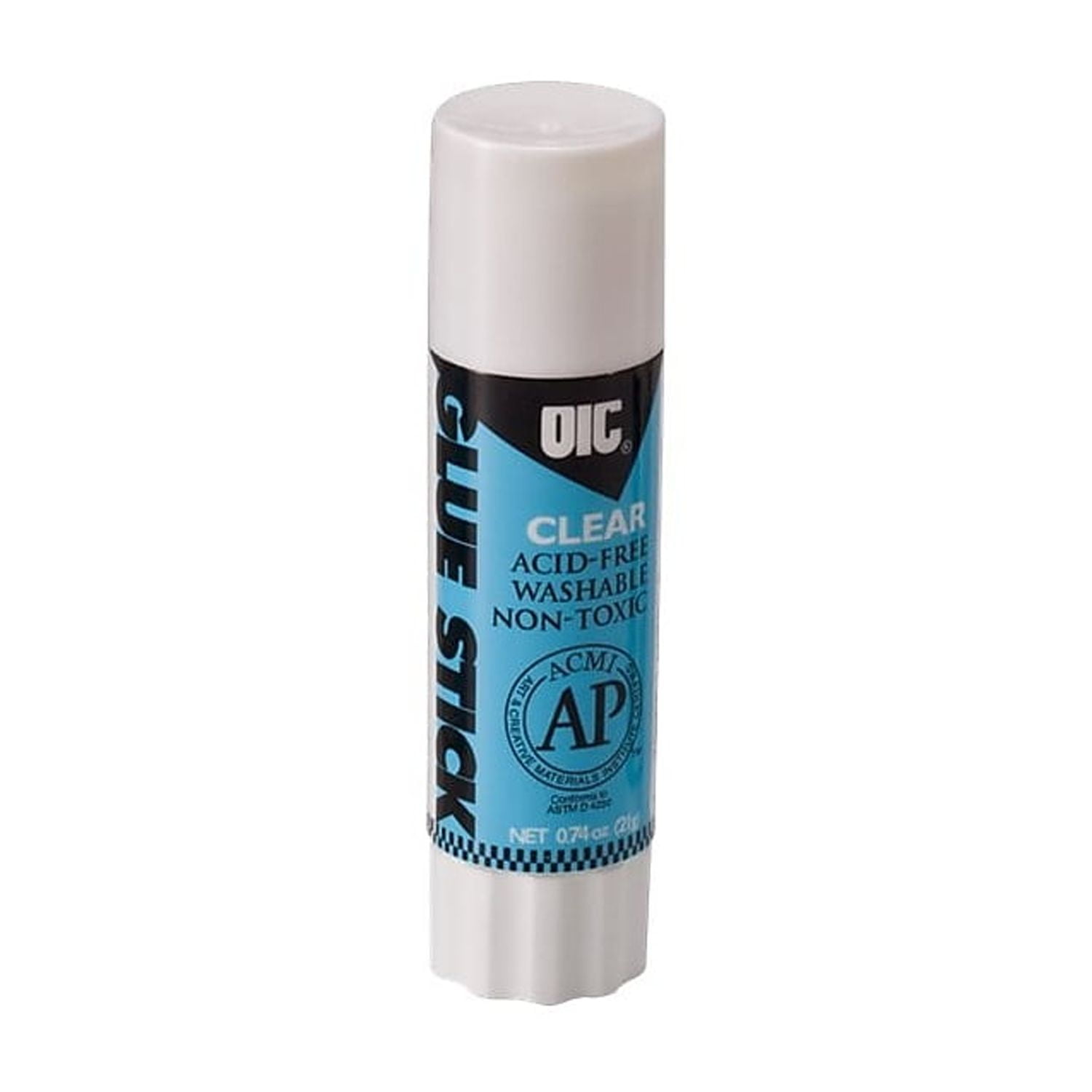 Officemate Permanent Glue Stick 0.74 Oz. (50002) - Walmart.com