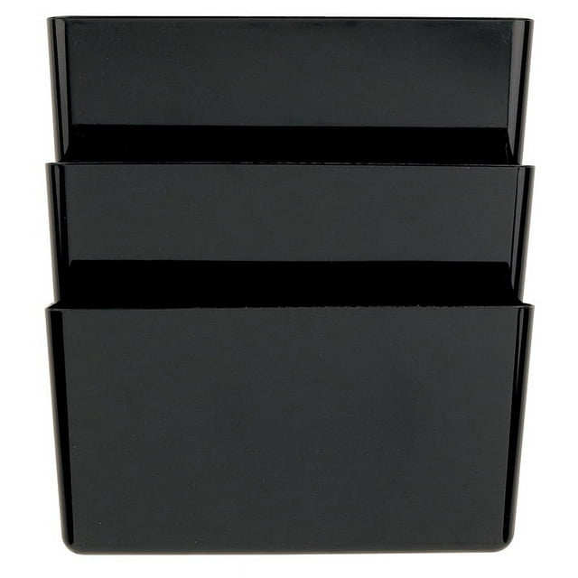 Officemate Letter Size Wall File, Recycled, 13 W x 4-1/8 D x 14-1/2 H ...