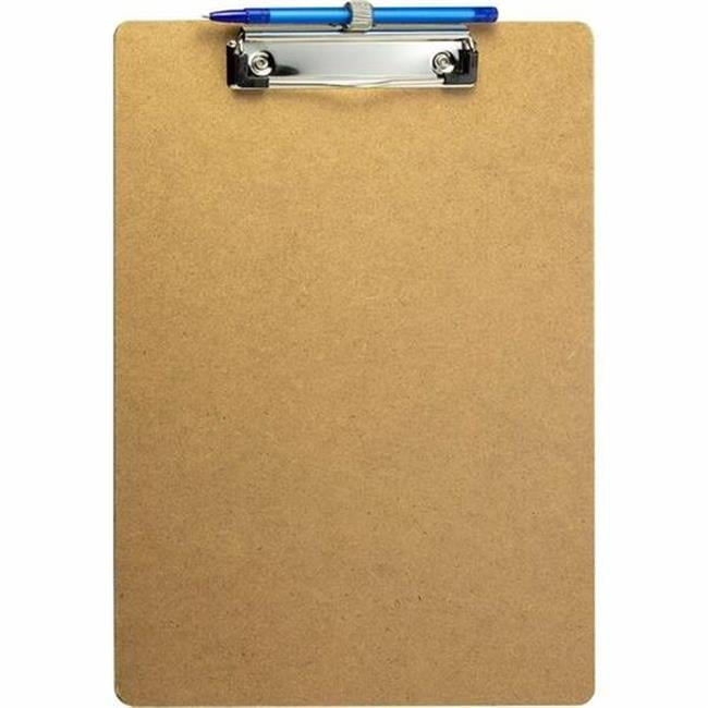 Officemate OIC83826 Low Profile Wood Letter Size Wood Clipboard with ...