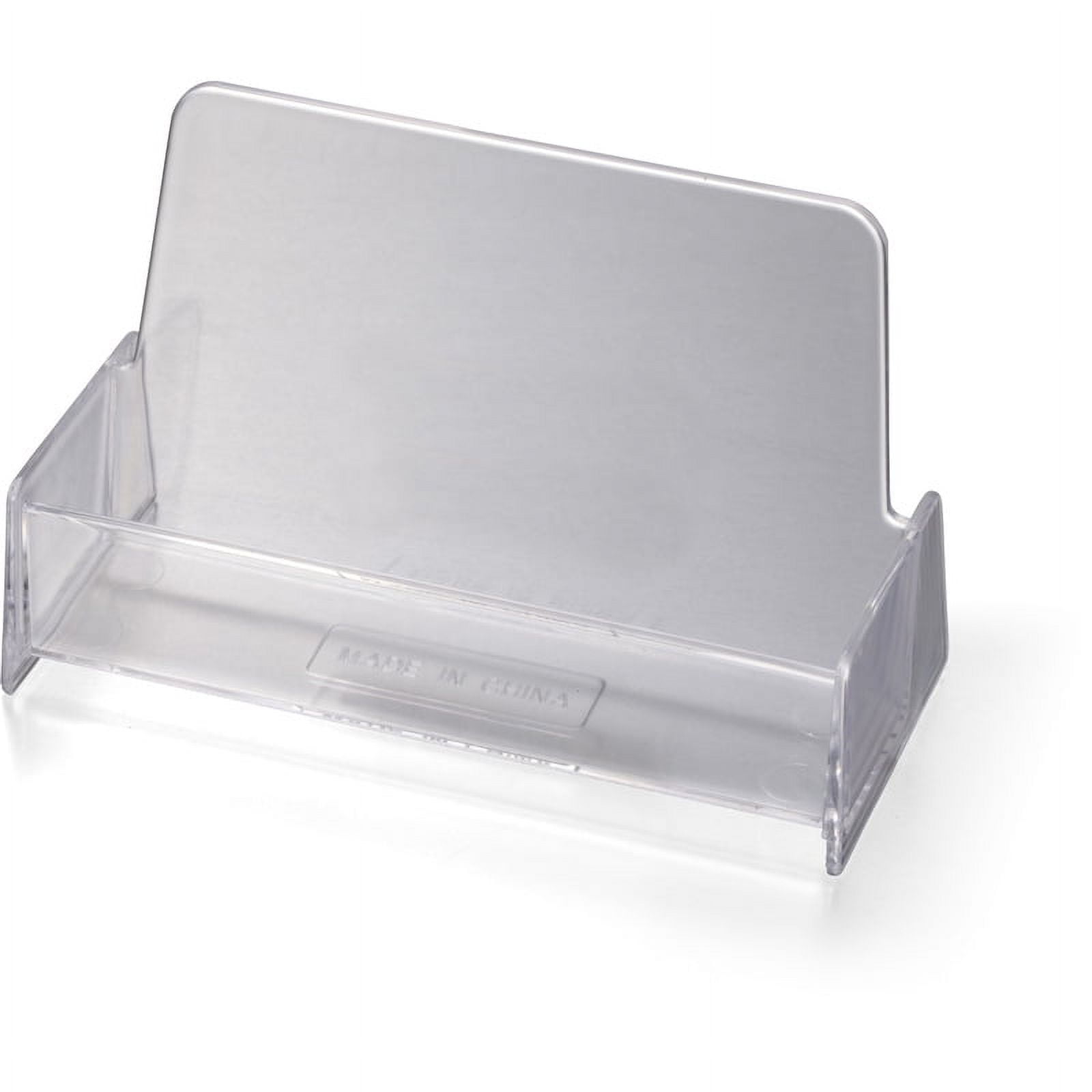 Officemate OIC Business Card Holder, Clear (97832) - Walmart.com