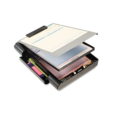 Office Depot® Brand Carry-All Clipboard Storage Box, 15"H x 13"W x 2"D ...