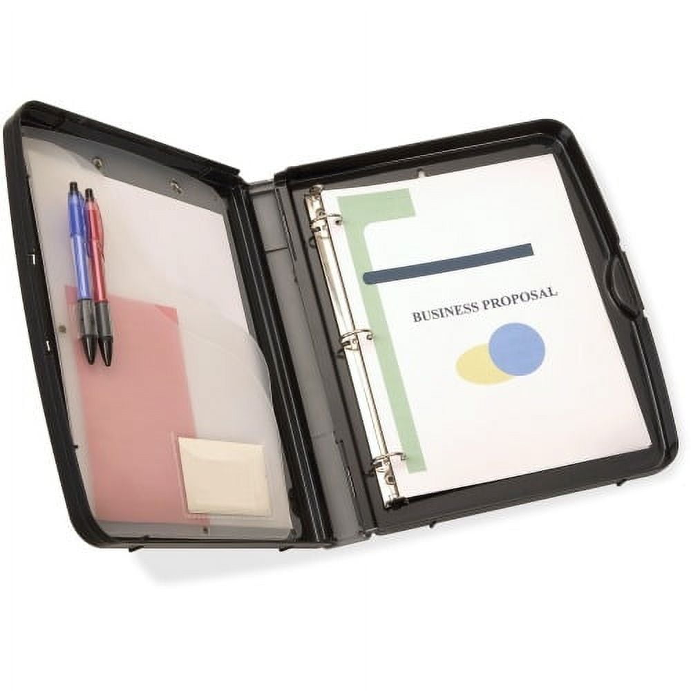 Free Shipping! Officemate Ringbinder Clipboard Storage Box, Charcoal ...