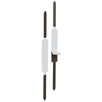 OfficeMate Self Adhesive Prong Paper Fasteners, 2 Inch Capacity, Steel ...