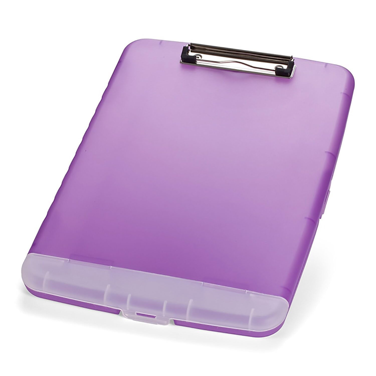 Officemate Slim Clipboard Storage Box, Purple (83305) (1 Clipboard ...