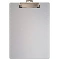Officemate Transparent Plastic Clipboard with 12-Inch Ruler, Letter ...