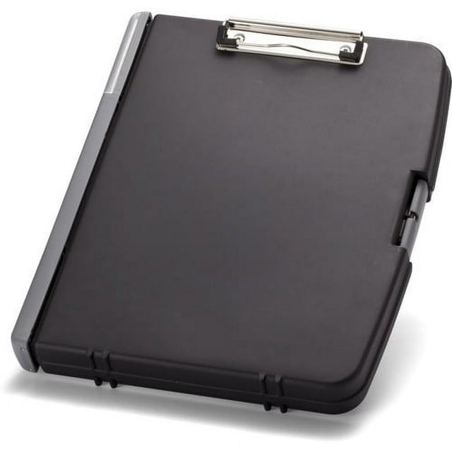 Officemate Triple File Clipboard Storage Box - 8 1/2" x 11" - Spring ...